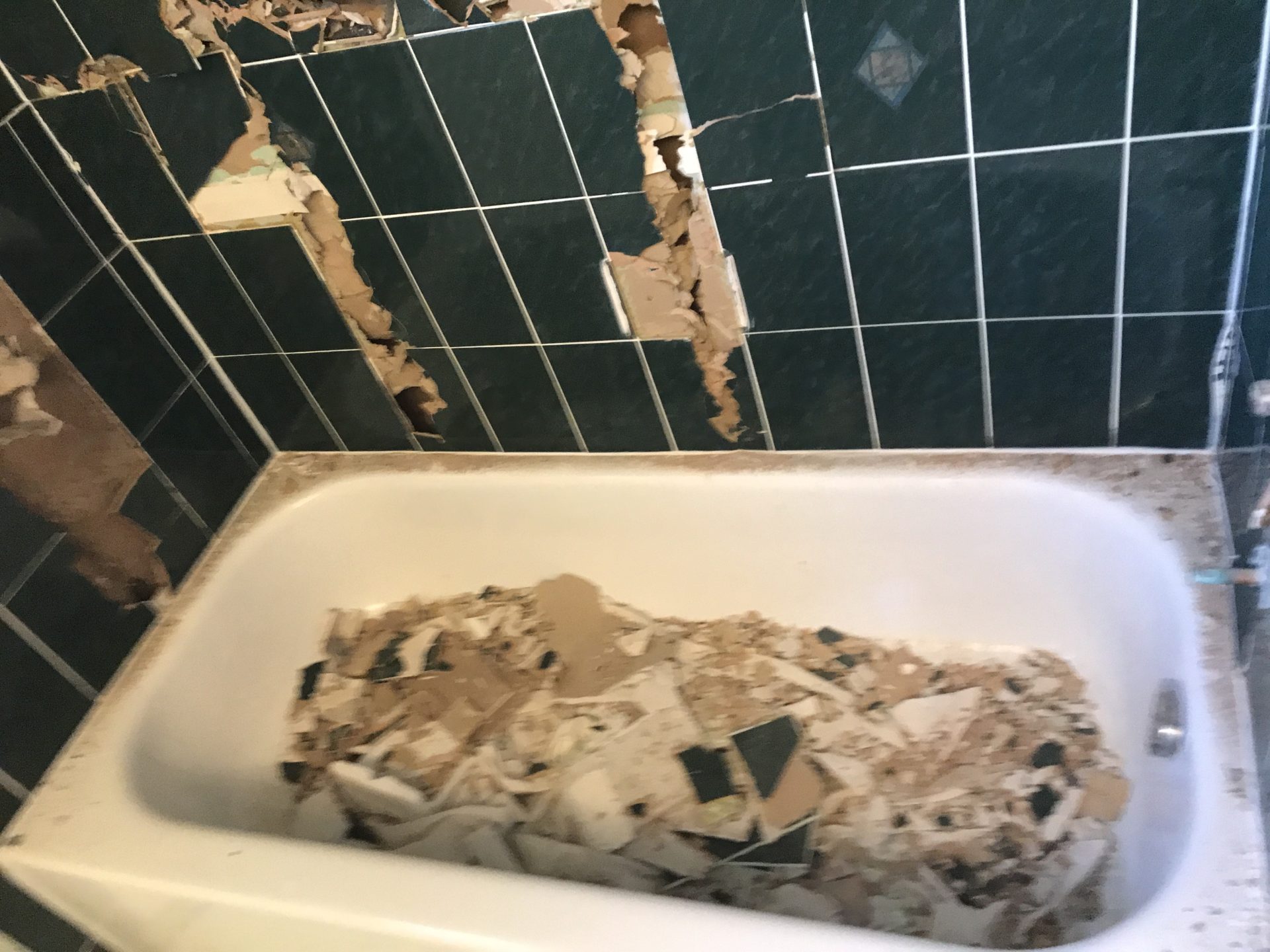 Budget DIY Shower Renovation – Upgrading to Porcelain Tile